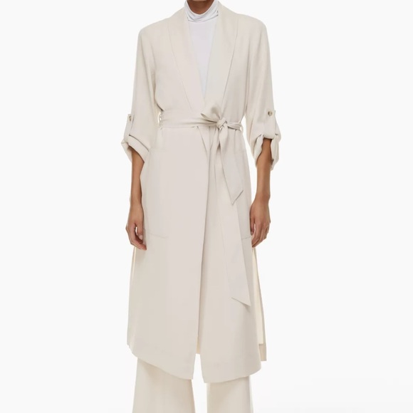 Babaton | Jackets & Coats | Nwt Aritzia Color Matte Pearl New Kahlo ...